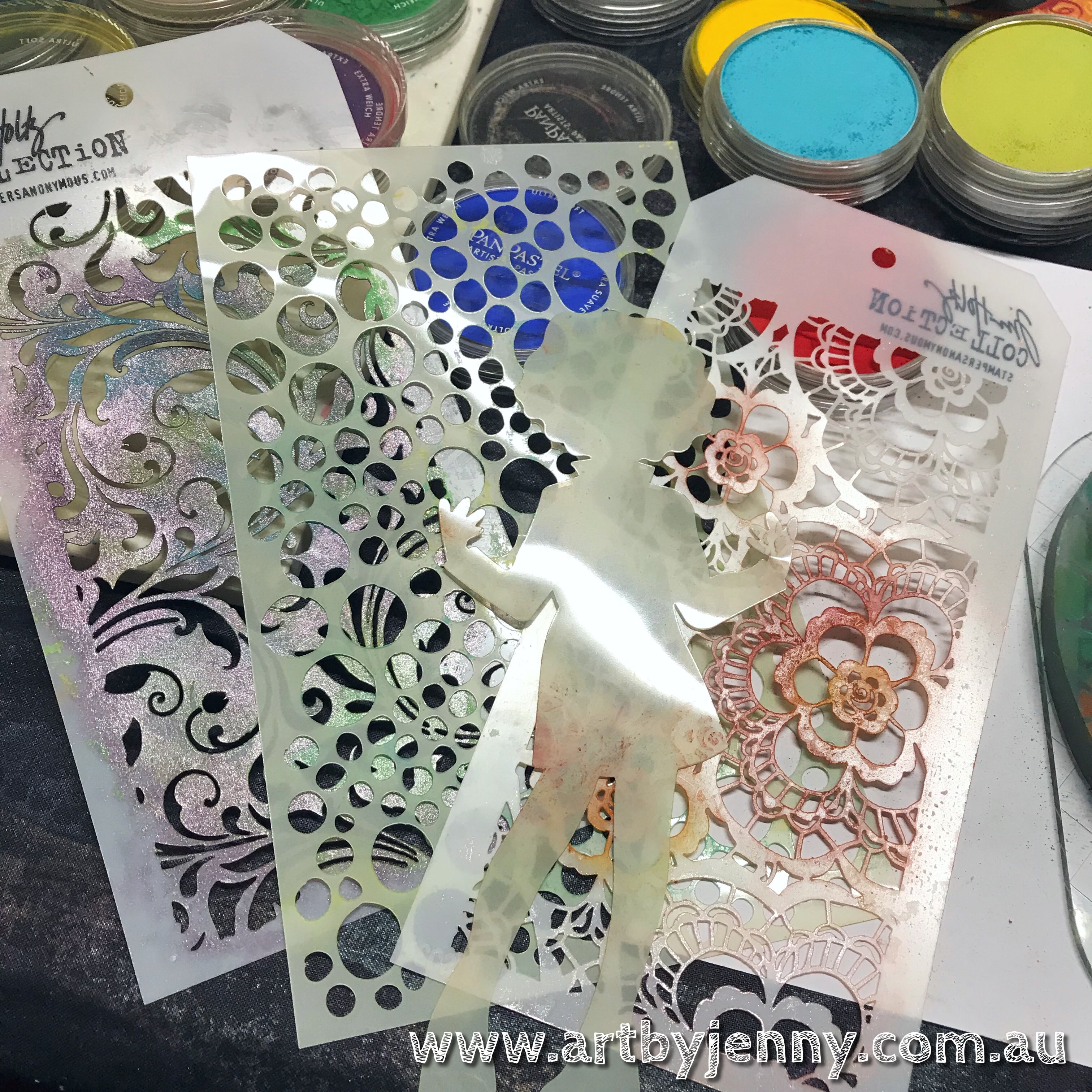 Stencils and Masks at Art by Jenny – Art by Jenny Online Shop