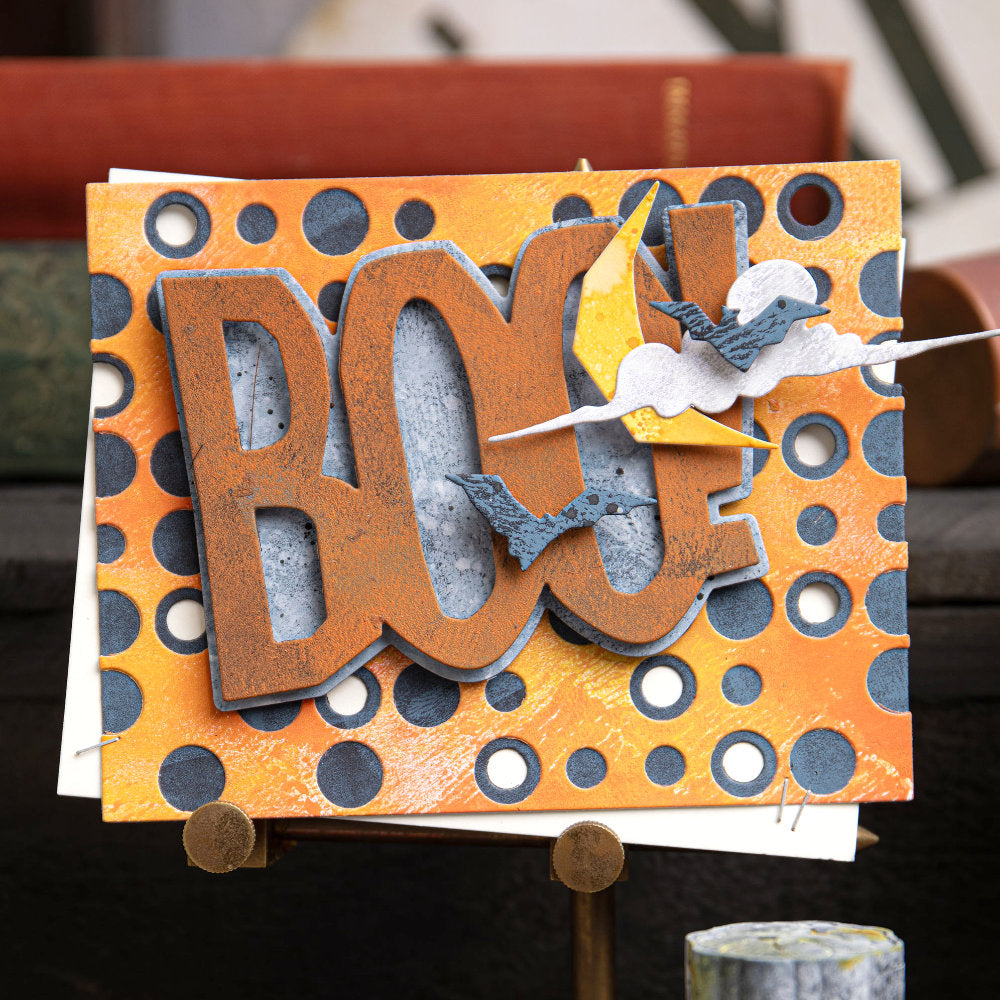 Tim Holtz Thinlits Die Cutting Set by Sizzix - Layered Dots – Art by ...