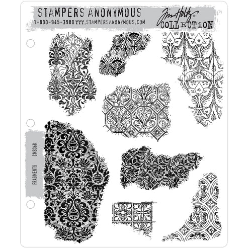Tim Holtz Cling Stamps - Fragments – Art by Jenny Online Shop